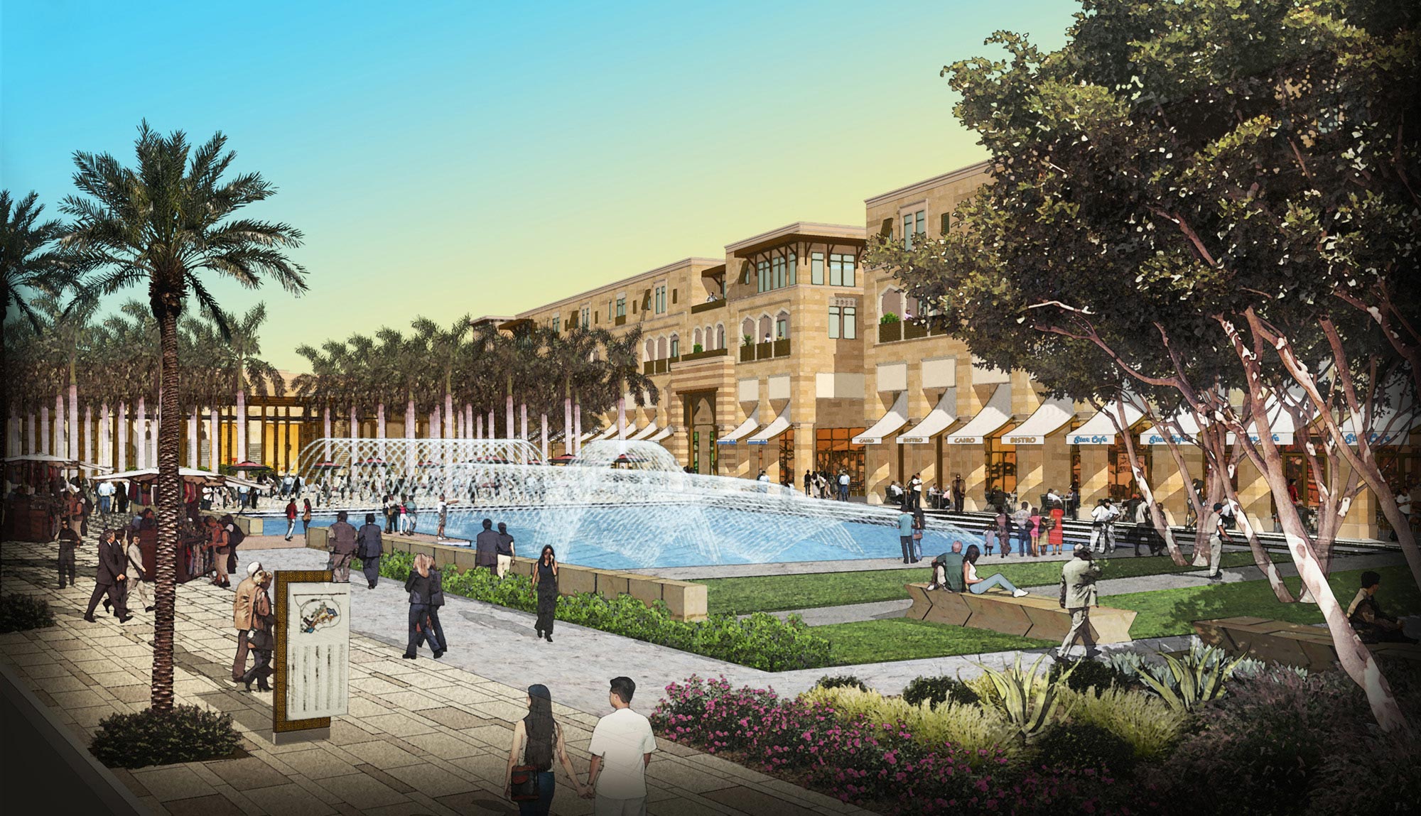 Egypt Town Center - Nelsen Partners Architects